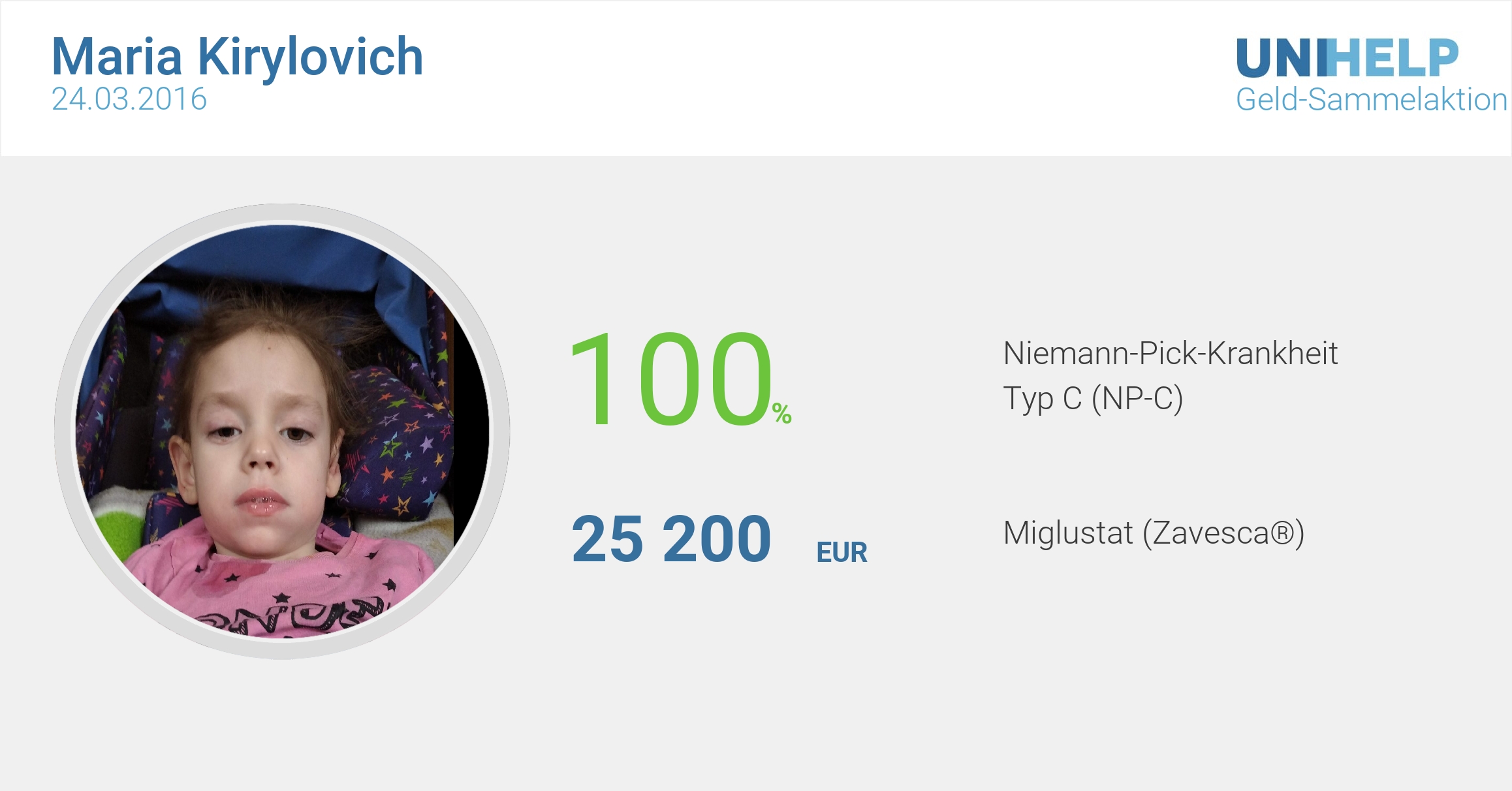 Maria Kirylovich - Wie kann man Geld überweisen? - Gemeinnütziger Verein UNIHELP e.V.