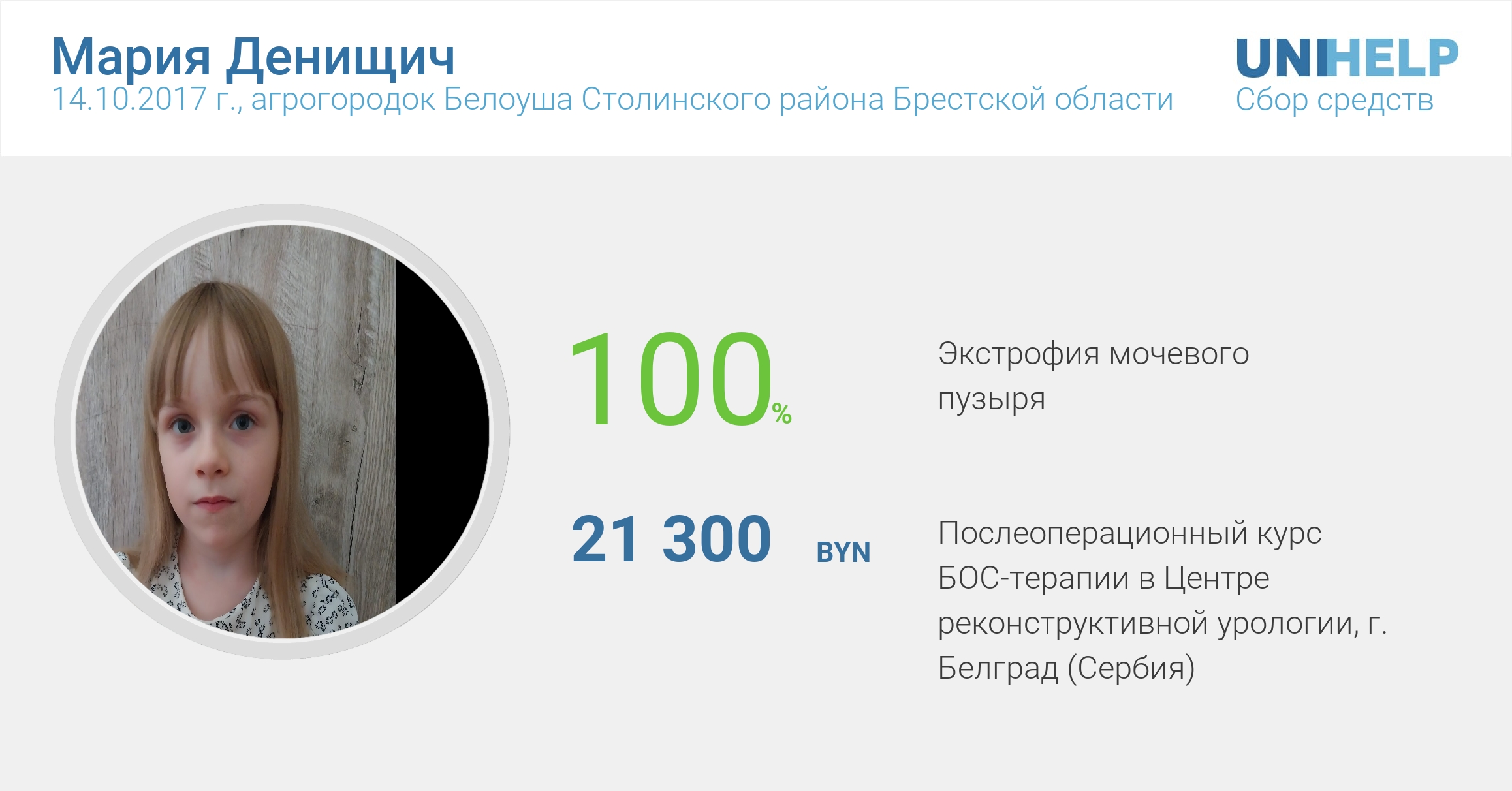 📢 Мария Денищич - Как перевести деньги - UNIHELP Благотворительная организация